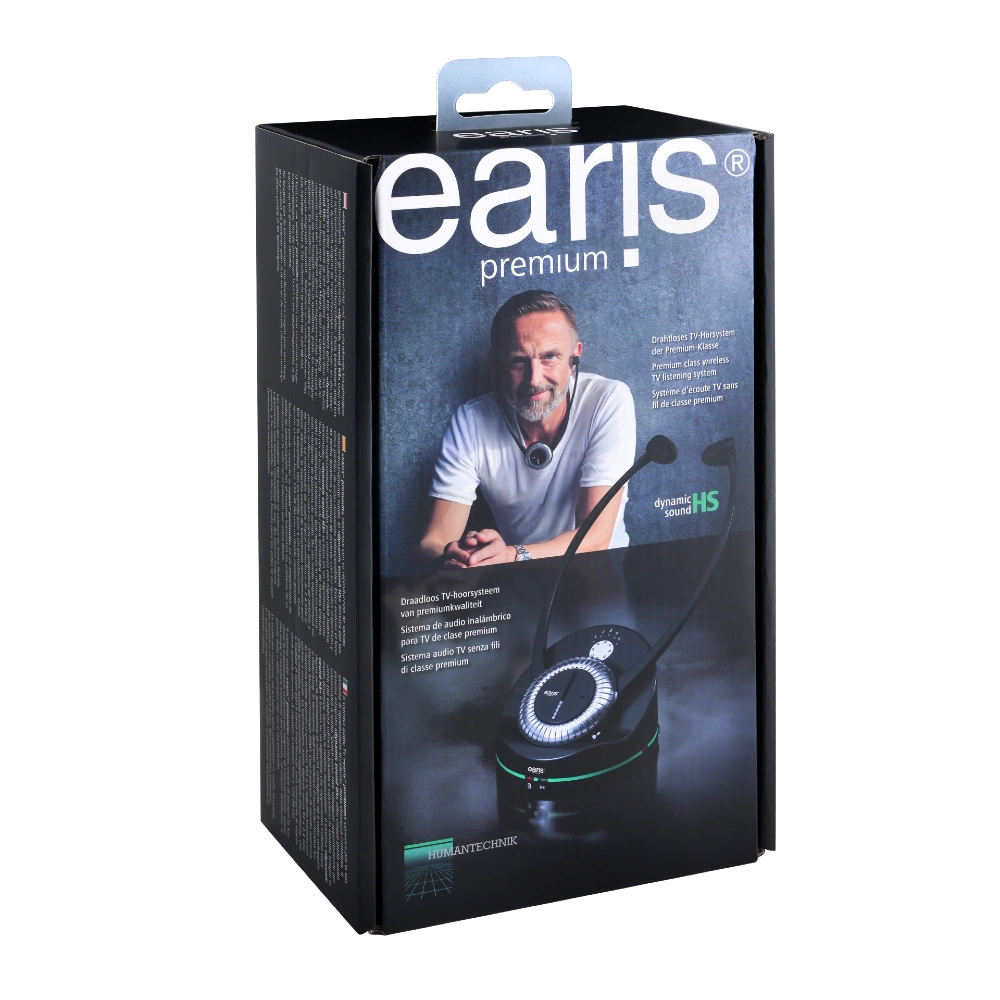 Casque TV HumanTechnik Earis Premium Boucle Magnétique | AUDIKA